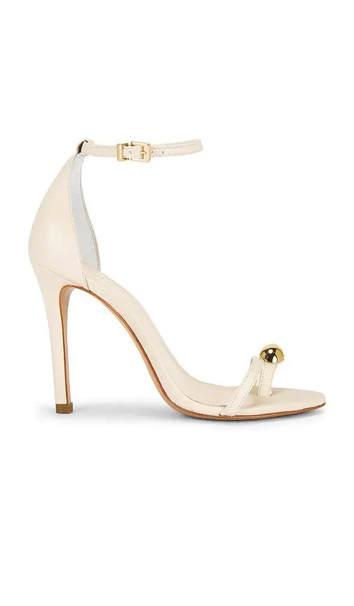 Schutz Maya Stiletto Sandal - White
