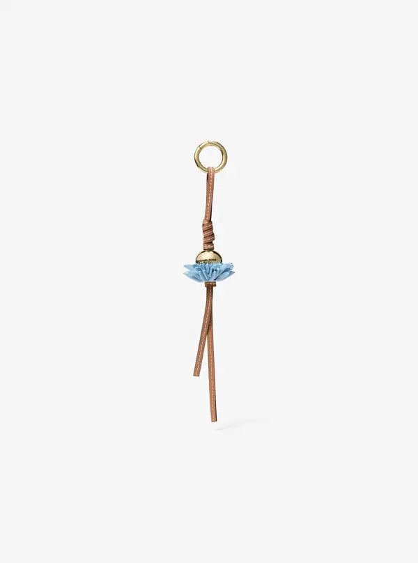 Michael Kors Leather Bag Charm - Blue