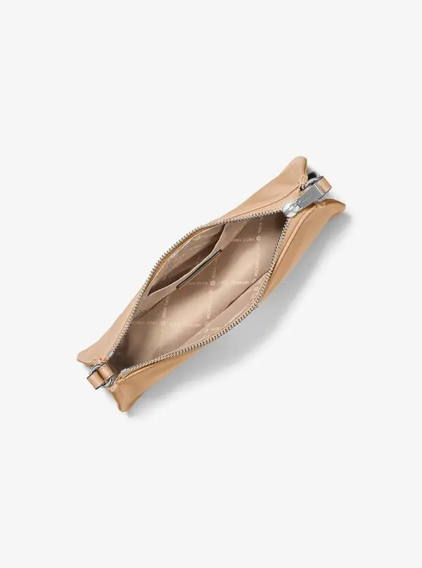 Michael Kors Zadie Small Nylon Crossbody Bag - Brown