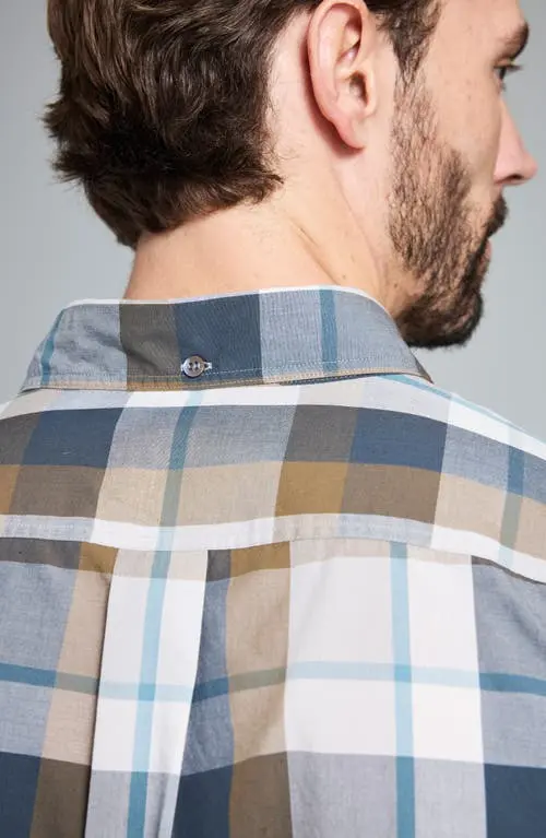 Billy Reid Tuscumbia Bold Plaid Button-down Shirt