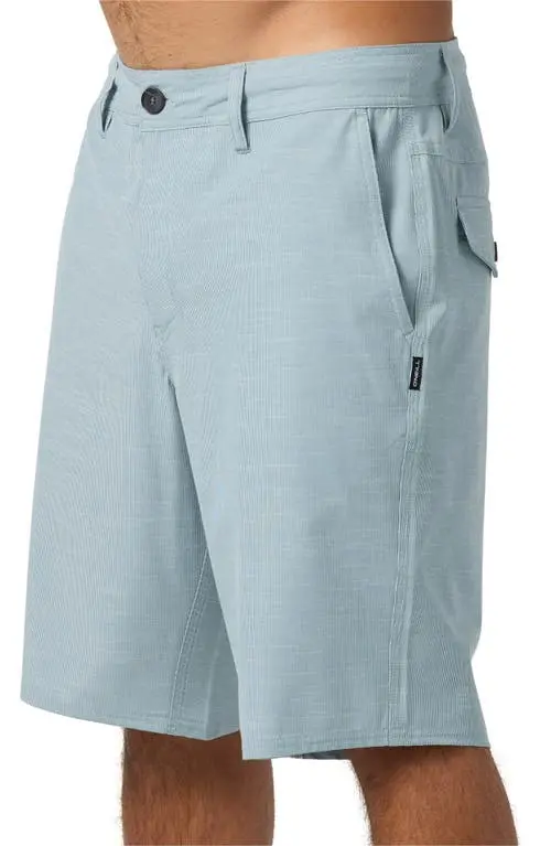 O'Neill Portola Water Resistant Hybrid Shorts - Stone Blue