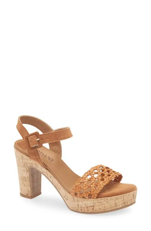 Cordani Tracy Platform Sandal - Brasile Cuoio