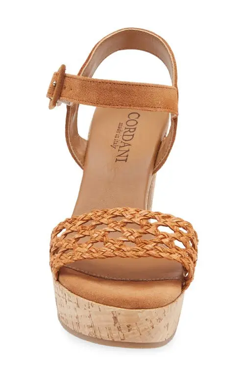 Cordani Tracy Platform Sandal - Brasile Cuoio