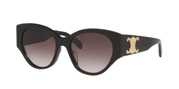 Celine Maxi Triomphe Sunglasses - Brown Gradient