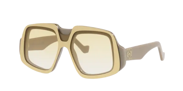 Loewe Anagram Lw40194i Sunglasses - Yellow