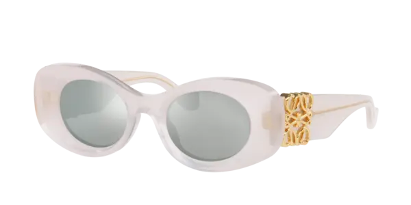 Loewe Anagram Sunglasses - Silver Mirror