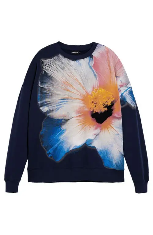 Desigual Cotton Graphic Sweatshirt