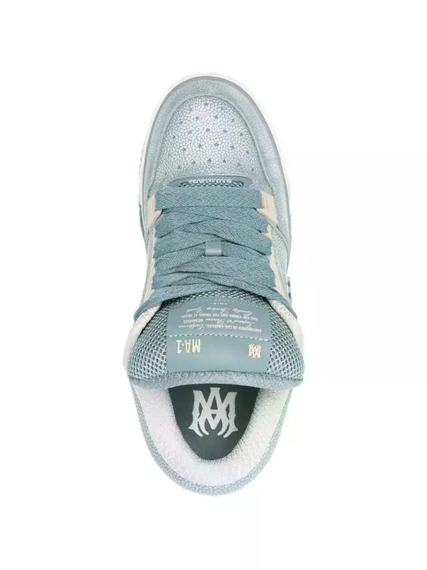 Amiri Ma-1 Logo-detail Sneakers - Blue