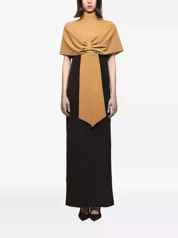 ATU BODY COUTURE Bow Maxi Dress