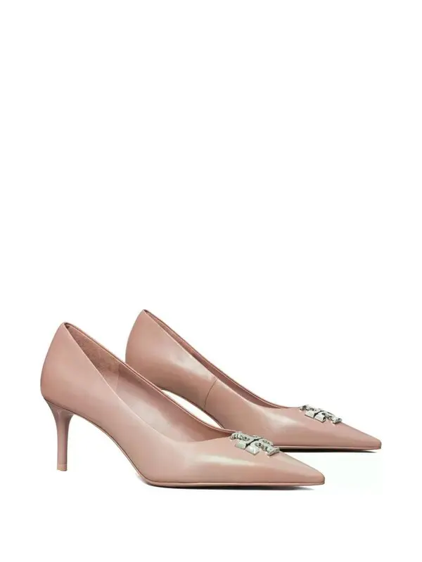 Tory Burch Eleanor Logo-detail Pumps - Pink