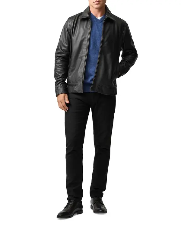 Rodd & Gunn Leadervale Leather Jacket