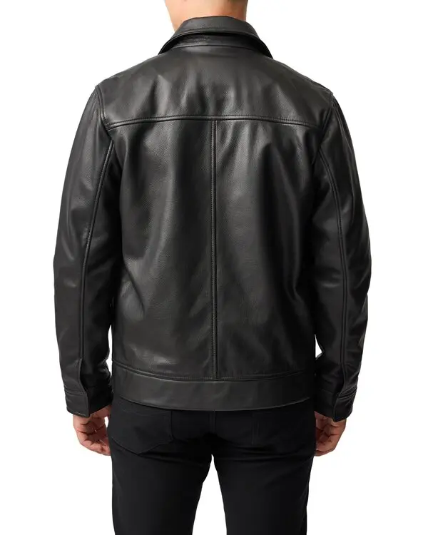 Rodd & Gunn Leadervale Leather Jacket
