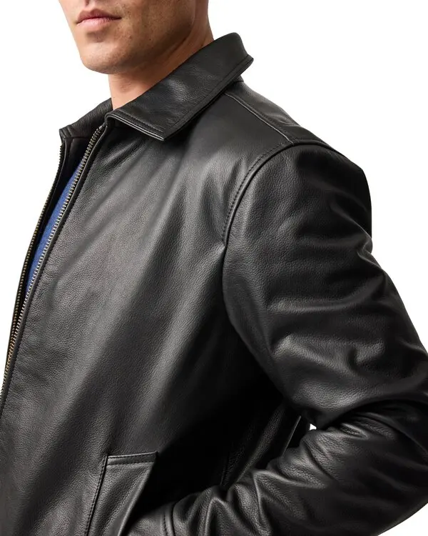 Rodd & Gunn Leadervale Leather Jacket