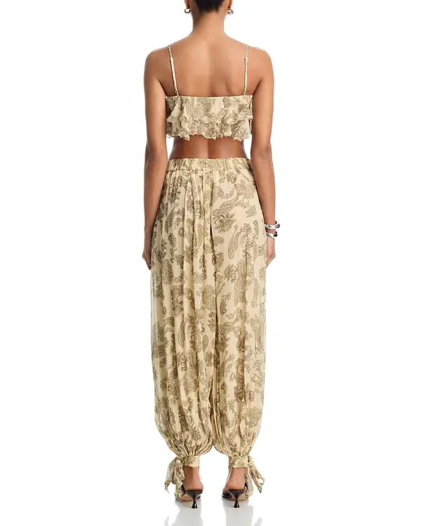 Hemant & Nandita Printed Harem Pants - Multi