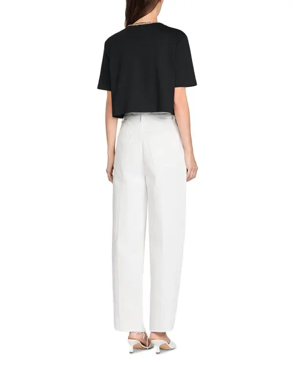 Sandro Cropped Tee