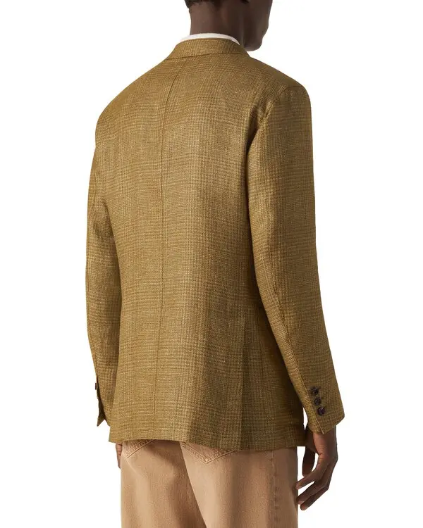 Zegna Cashmere, Linen And Silk Cardigan Jacket