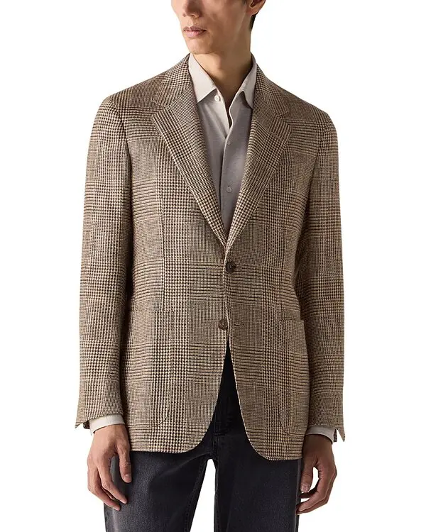 Zegna Silk Linen & Wool Jacket