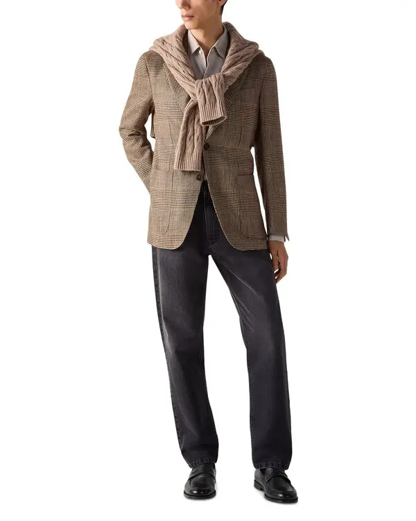 Zegna Silk Linen & Wool Jacket