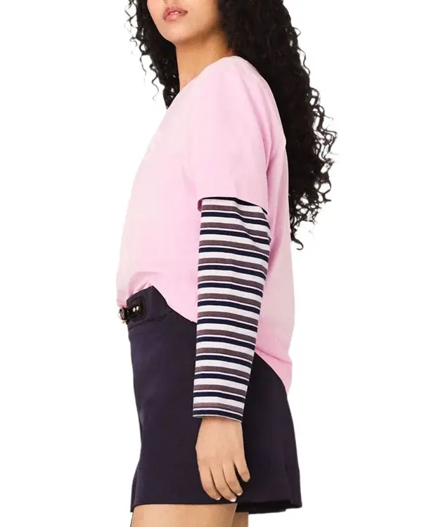 Maje Nautical Print T-shirt