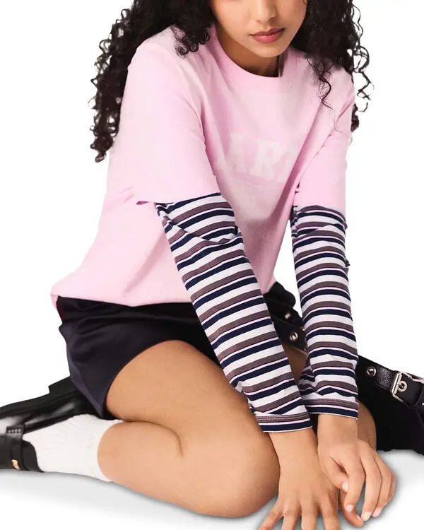 Maje Nautical Print T-shirt
