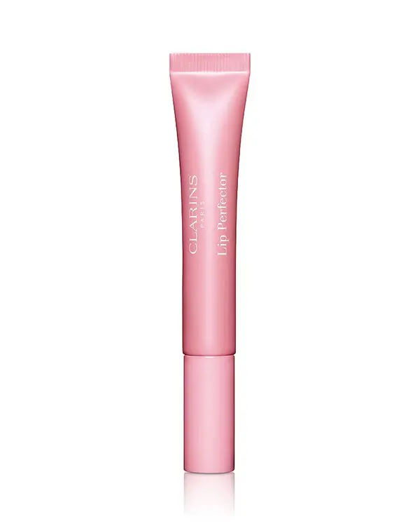 Clarins Lip Perfector Peptide Plumping & Hydrating Lip Gloss - Soft Pink Glow (pearly Light Pink)