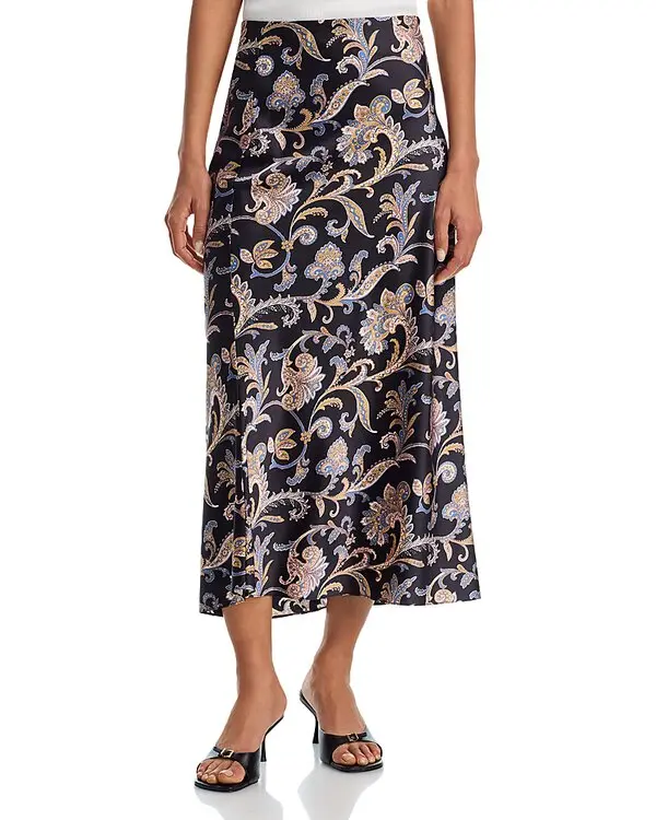 Veronica Beard Clover Printed Skirt