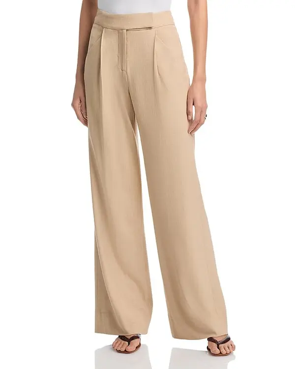 Veronica Beard Marbeau Pants - Stone Khak