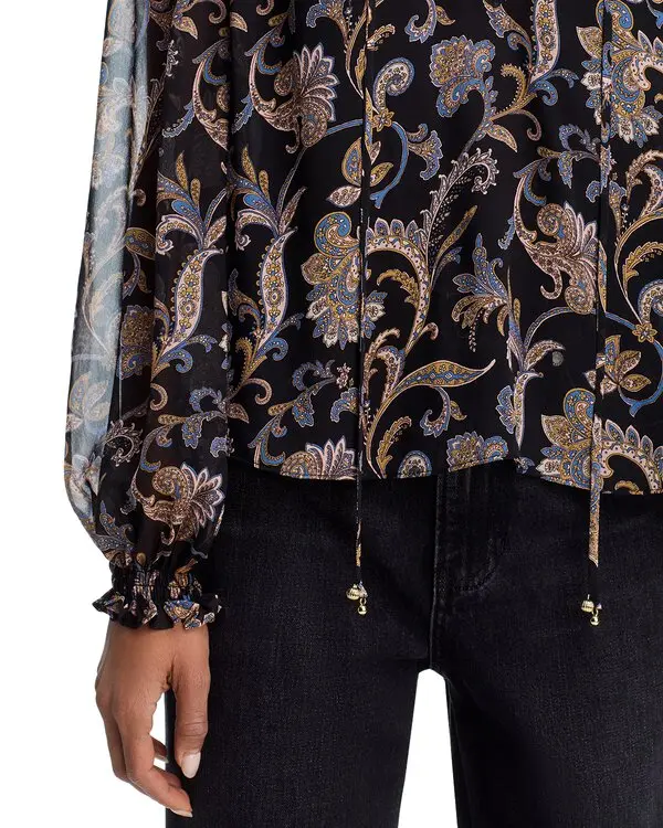 Veronica Beard Hickory Silk Blouse