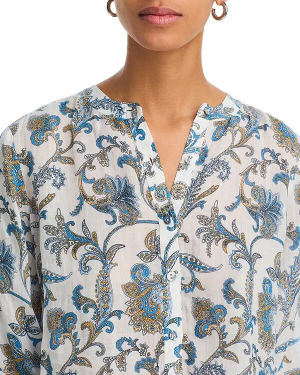 Veronica Beard Soleil Printed Blouse