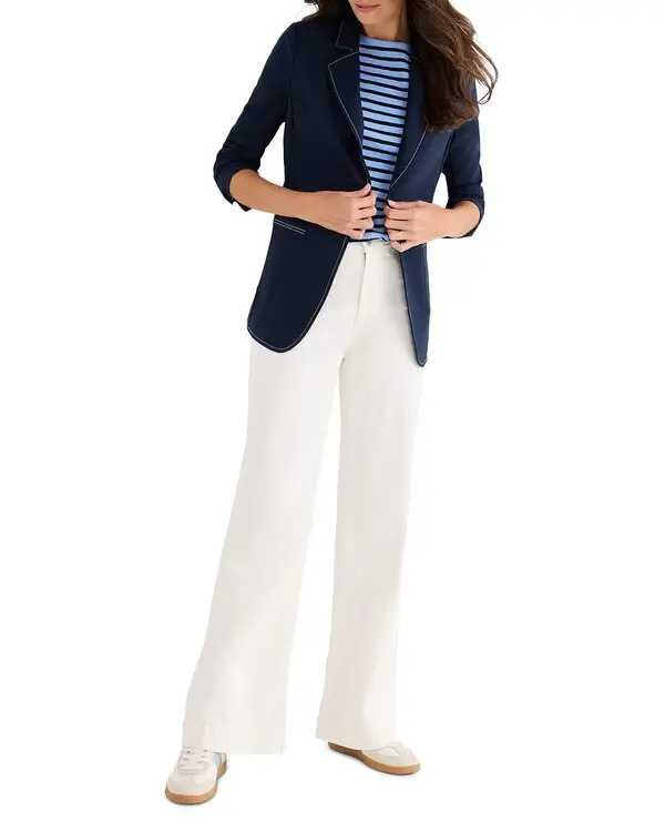 NIC+ZOE Accent Stitch Blazer