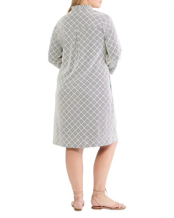 NIC+ZOE Diamond Etching Shift Dress
