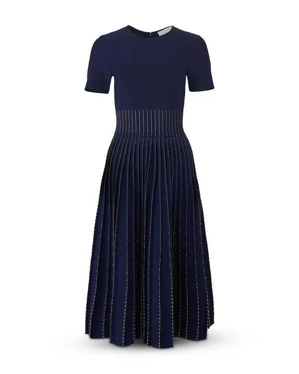 Carolina Herrera Bead Embroidered Dress - Midnight