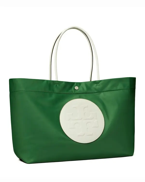 Tory Burch Ella Twist Reversible Tote - Basil