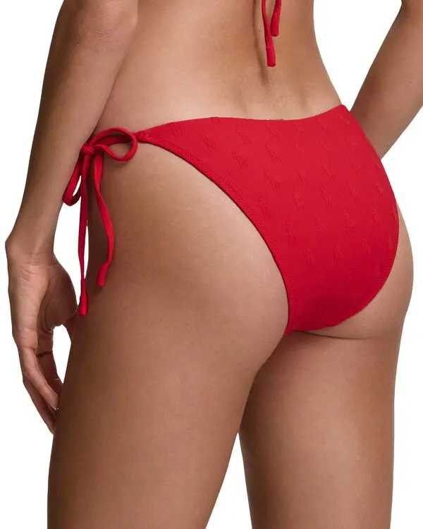 Polo Ralph Lauren Ricky String Bikini Bottom - Cruise Red