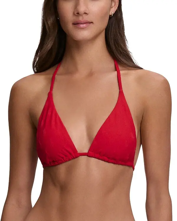 Polo Ralph Lauren Ricky Slider Triangle Bikini Top - Cruise Red