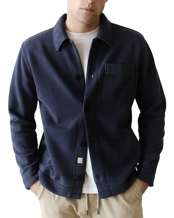 Marine Layer Cloud Nine Overshirt - Mood Indigo