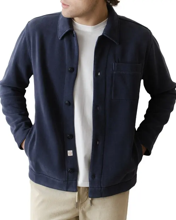 Marine Layer Cloud Nine Overshirt - Mood Indigo