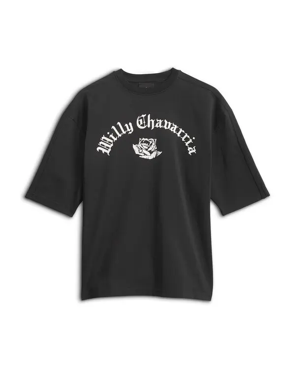 ADIDAS X WILLY CHAVARRIA Crewneck Logo T-shirt