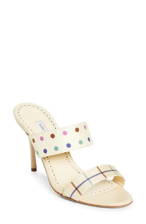 Manolo Blahnik Ralotapla Slide Sandal