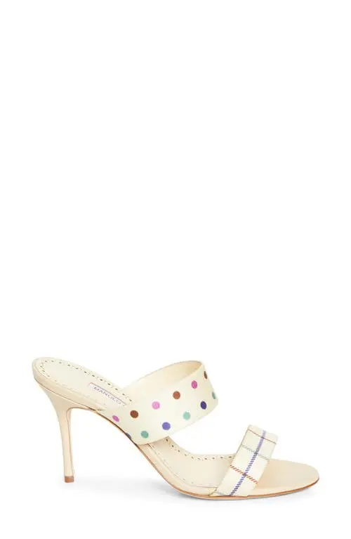 Manolo Blahnik Ralotapla Slide Sandal