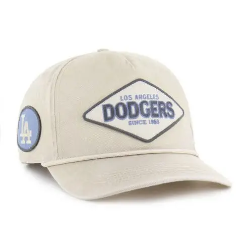 '47 Los Angeles Dodgers Cairn Hitch Adjustable Hat - Khaki