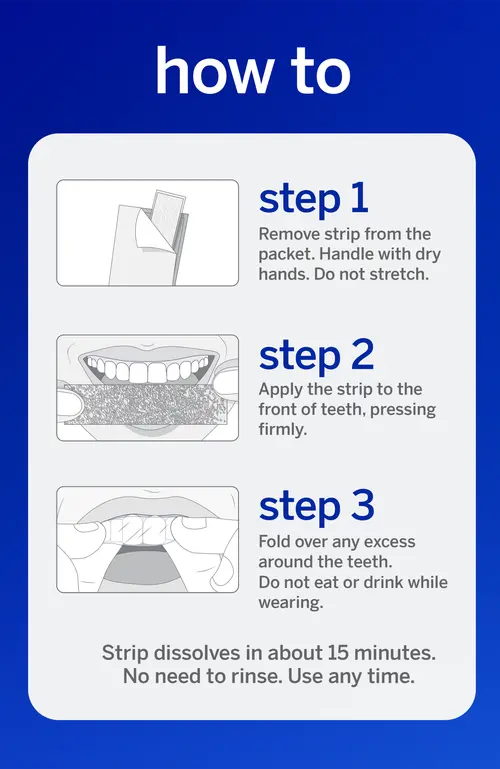 SUPERSMILE Superstrips Dissolving Strips Box Of 14 - White