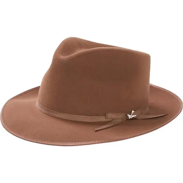 Stetson Stratoliner Fedora Hat - Walnut