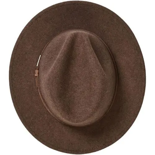 Stetson Explorer Fedora Hat - Brown Mix