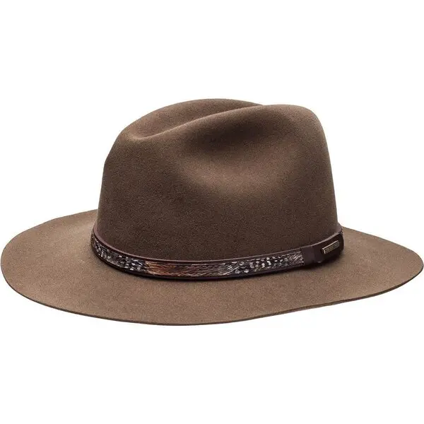 Stetson Jackson Fedora Hat - Bronze