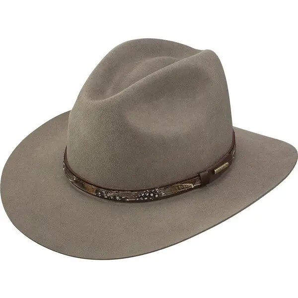 Stetson Jackson Fedora Hat - Caribou