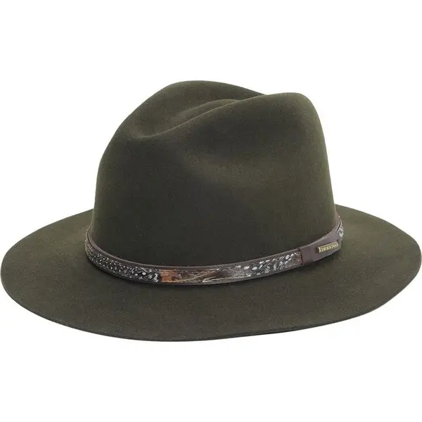 Stetson Jackson Fedora Hat - Sage