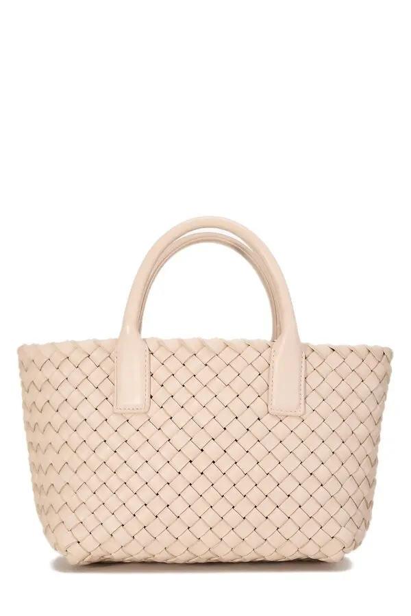 Bottega Veneta Intrecciato Cabat Tote - Pink