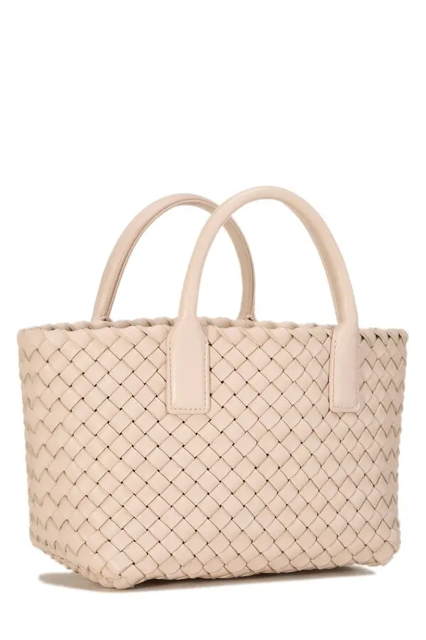 Bottega Veneta Intrecciato Cabat Tote - Pink