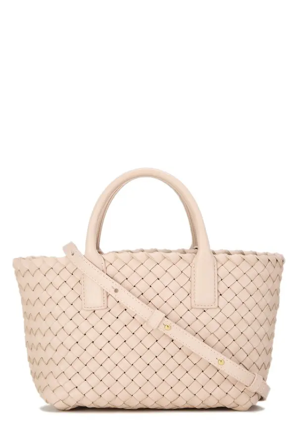 Bottega Veneta Intrecciato Cabat Tote - Pink